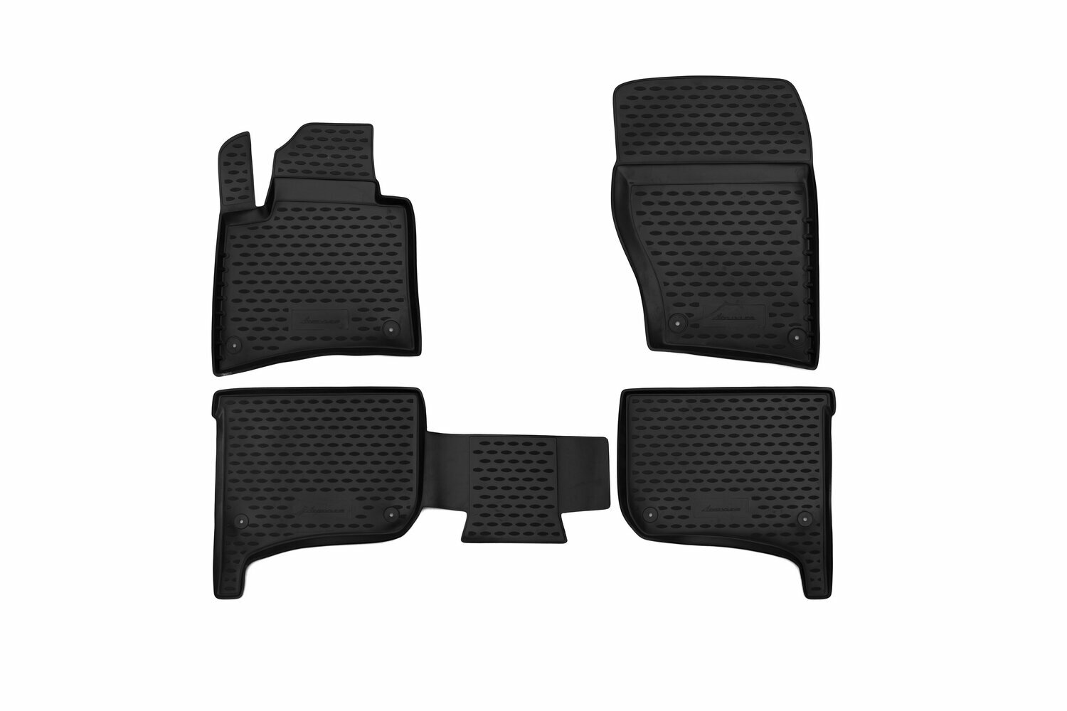 Коврики в салон для VW Touareg II Terrain Tech 2010-2015, 2015-03, NLC.51.33.210KH