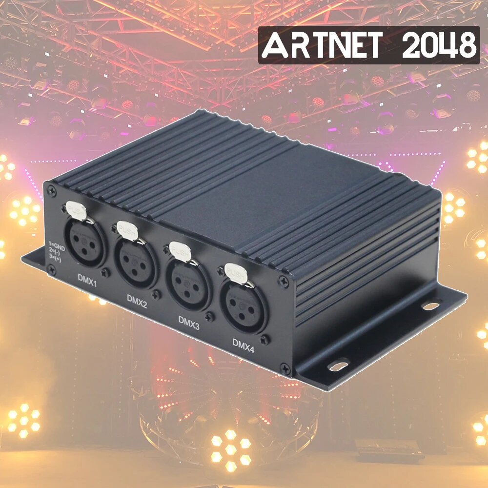 COLORNIE ArtNet 2048 DMX512 Контроллер Европейская вилка (EU Plug)