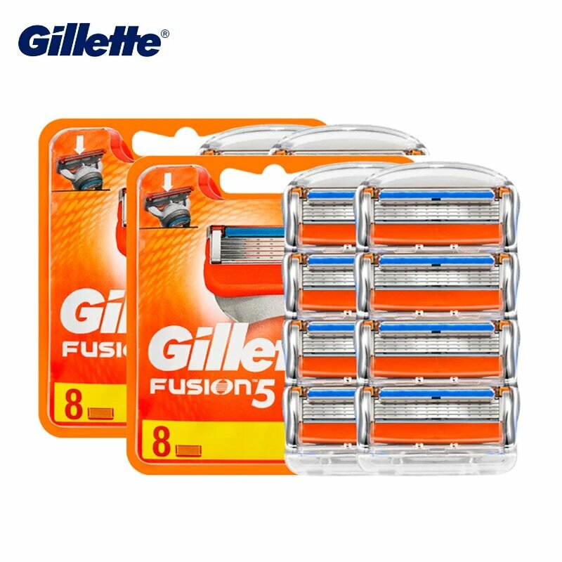 Gillette Fusion 5 Лезвия для бритвы 4pcs/8pcs/16pcs 16 blades