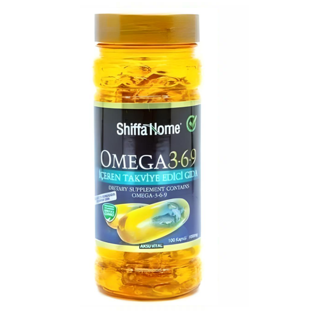 Омега 3, 6, 9 ShiffaHome для взрослых и детей, 10 штук