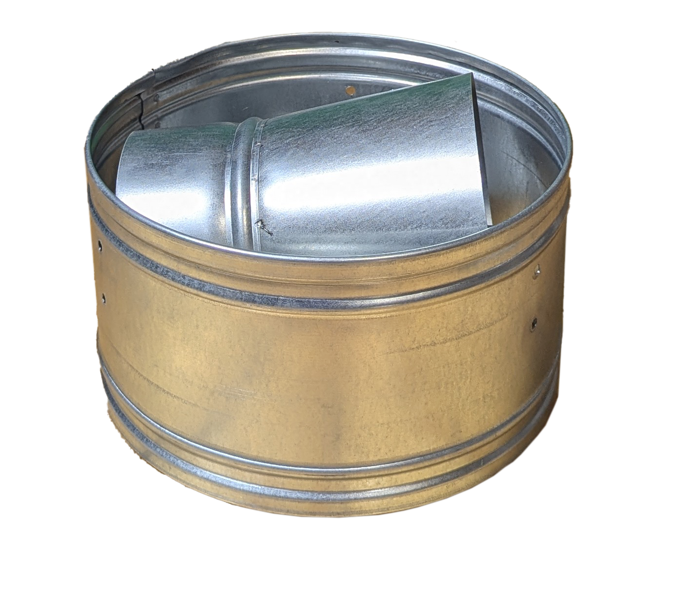 Дефлектор цаги D160, сборный, из оцинкованной стали