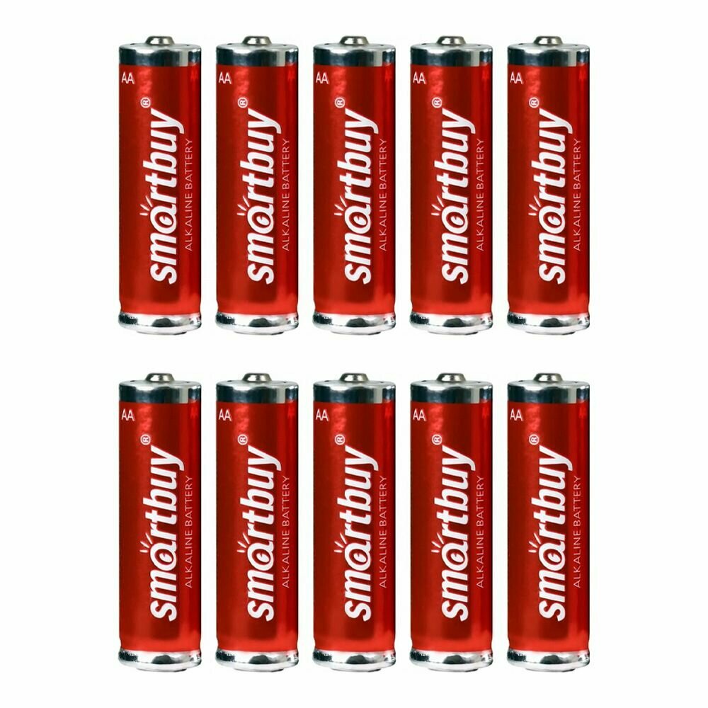 Батарейка алкалиновая Smartbuy LR6 AA 40шт в коробке