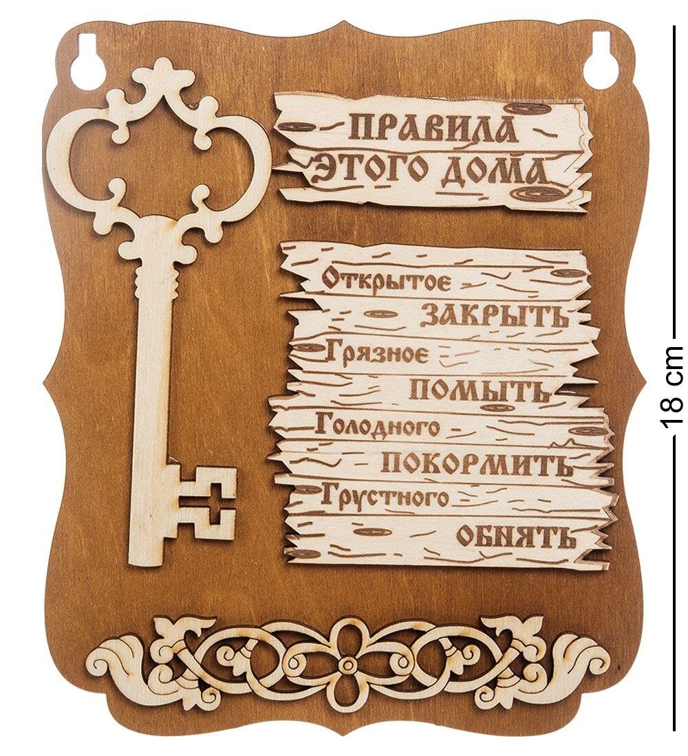 Панно Правила этого дома КФ-57/2 Народные промыслы