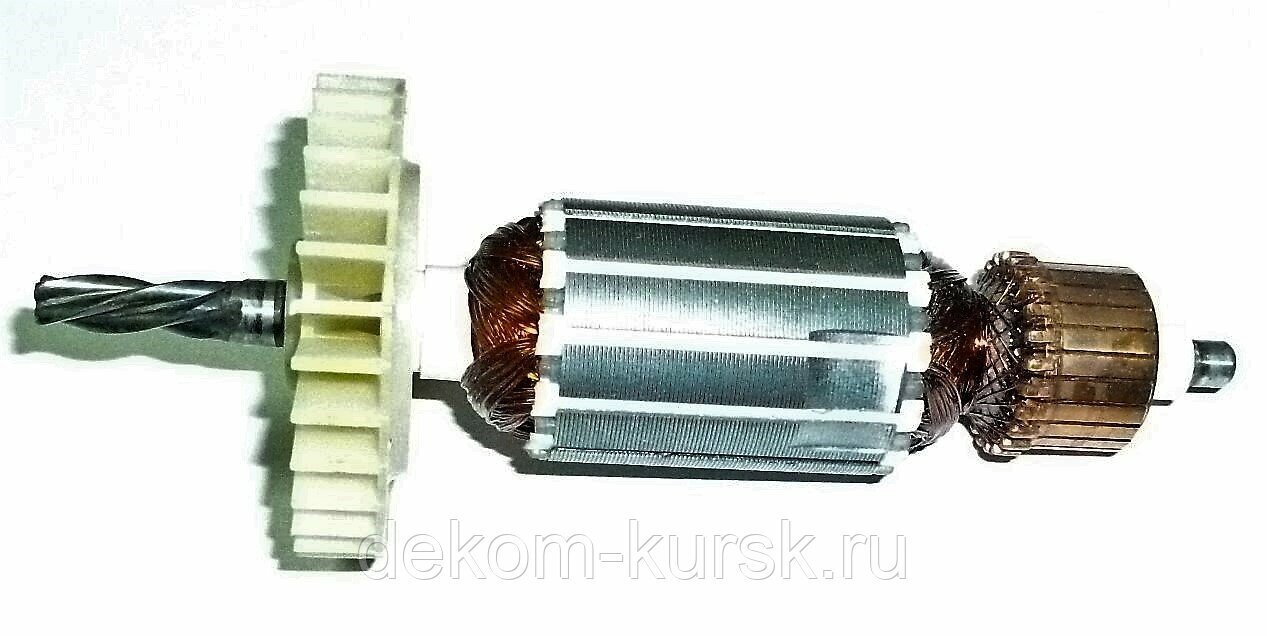 Якорь дрели Калибр ДЭ-580ЕРУ ДЭ-680ЕРУ ротор L=146мм Z=4 Øпакета=32мм