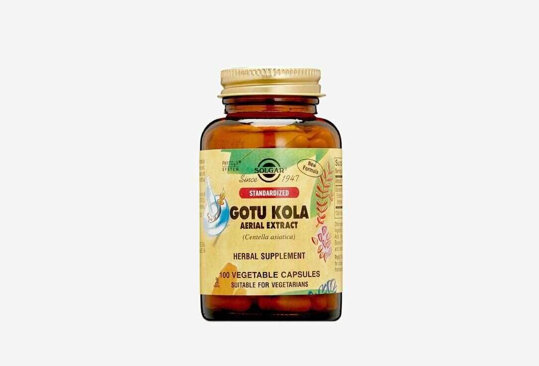 БАД для красоты кожи SOLGAR Gotu Kola Aerial Extract