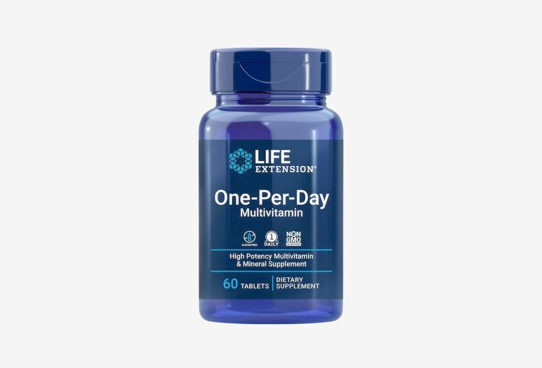 Комплекс мультивитаминов LIFE EXTENSION витамин с 470 мг, витамин в6 75 мг, витамин е 67 мг в капсулах