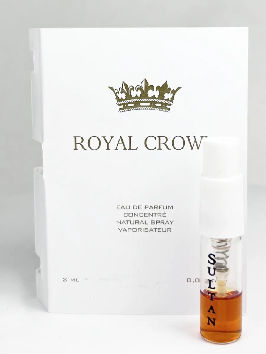 Парфюмированный пробник Унисекс Royal Crown Sultan (edp concentre) 1мл