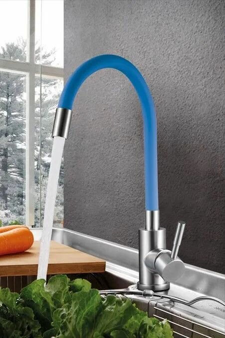 Смеситель Solone EZA4-F090BU для кухонной мойки