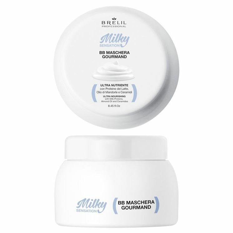 Маска для волос Brelil Professional Milky Sensation BB Питательная, 250 мл