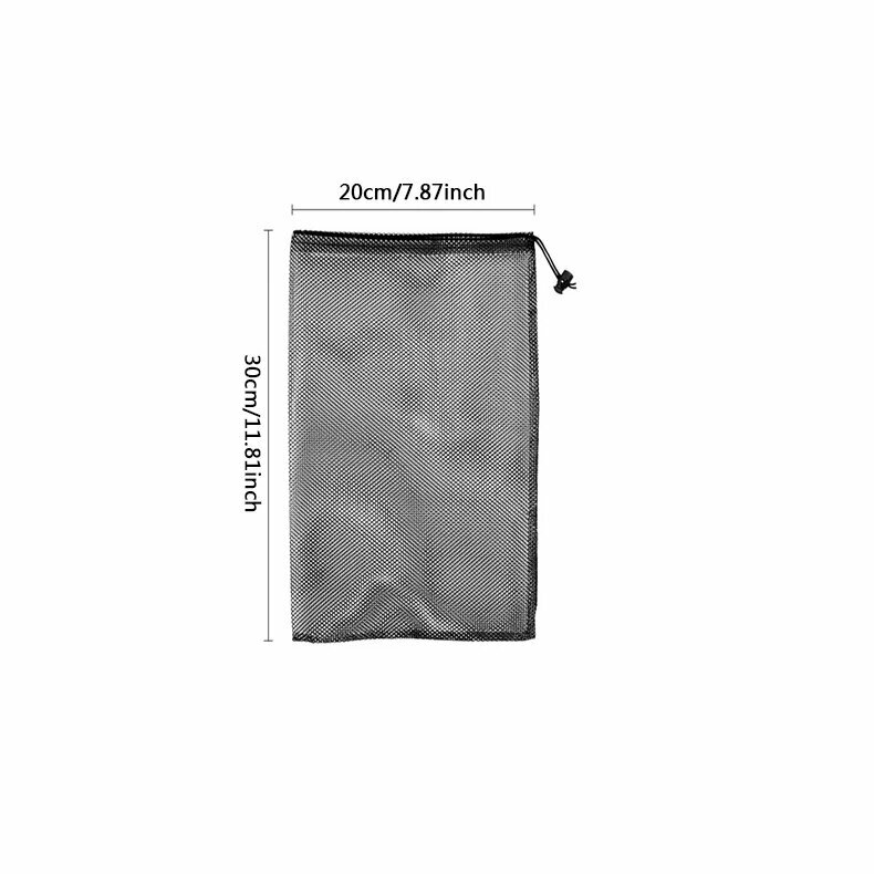 Сетчатый мешок для вещей, прочный нейлоновый сетчатый мешок для стирки, для полоскания, пляжных игрушек, для плавания, кемпинга, путешествий, для улицы