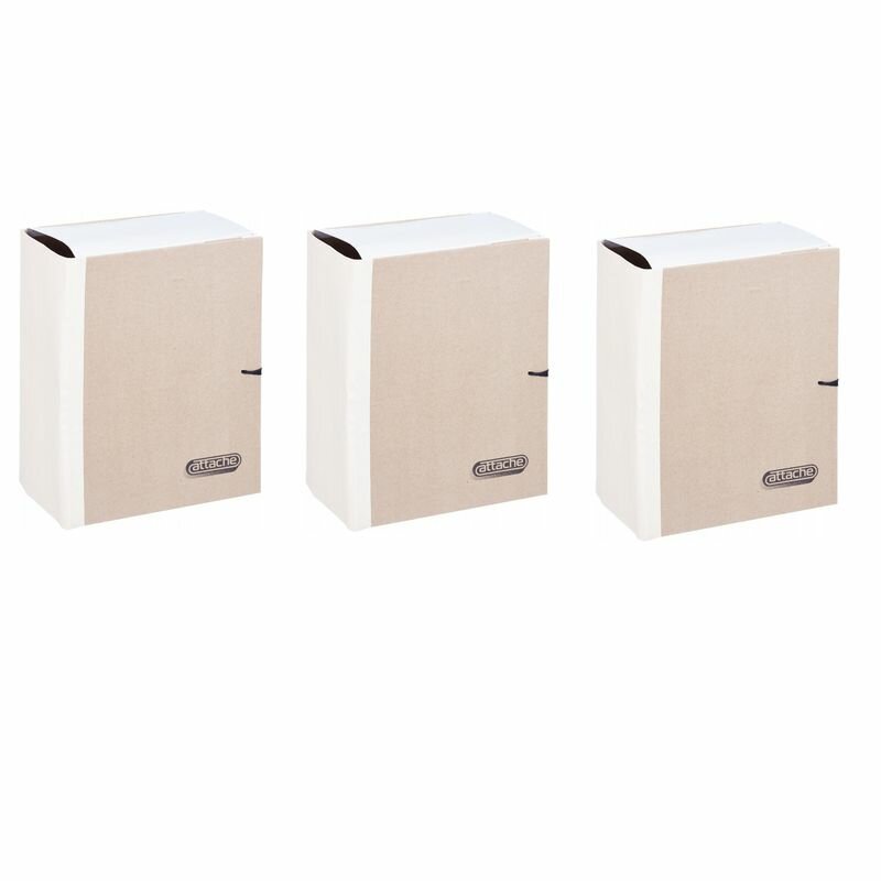 Attache Папка архивная, 120 мм, 3 уп.