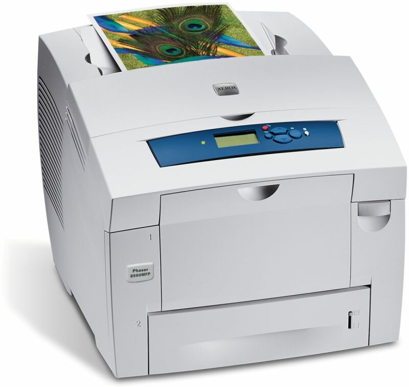 Принтер Phaser 8560DN A4, Solid Ink, 30ppm/30ppm, max 85K pages per month, 512MB, PCL5c, PS3, USB, E