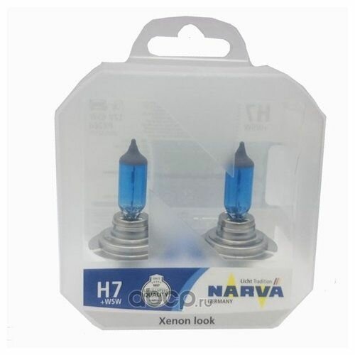 Комплект ламп 12785SM H7/W5W (по 2шт.) RPW 12V 85W SM Narva 980162100