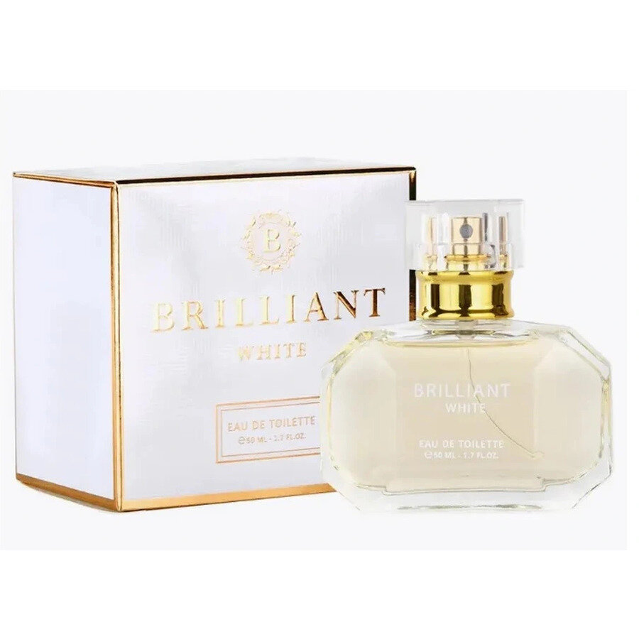 Delta Parfum Brilliant White туалетная вода 50 мл Унисекс / Бриллиант Вайт / Сияющий белый