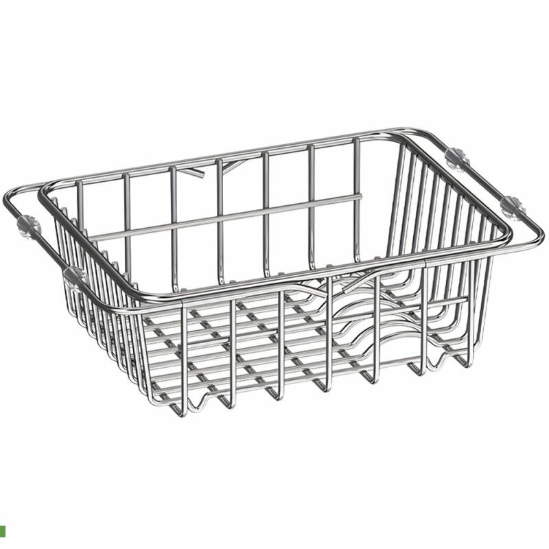 Выдвижная стойка для слива кухонной мойки из нержавеющей стали, корзина для овощей, многофункциональное домашнее хранилище, сушка посуды, держатель для столовых приборов 304, водяной бак для ребенка