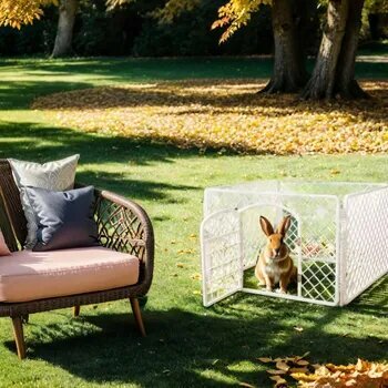 Вольер для собак / животный / мелких и средних пород 90х90х60см