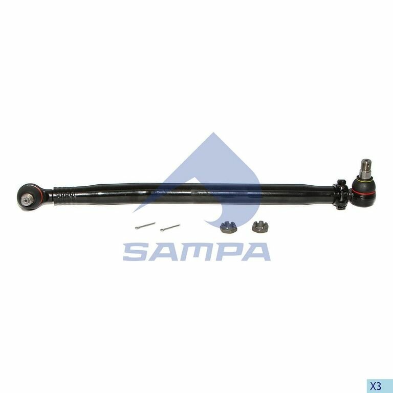 Тяга рулевая продольная L 775 для Рено арт 09747101 SAMPA