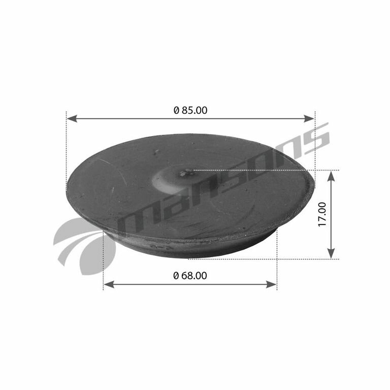 Отбойник рессоры передней для Даф, Рено арт 200000 MANSONS