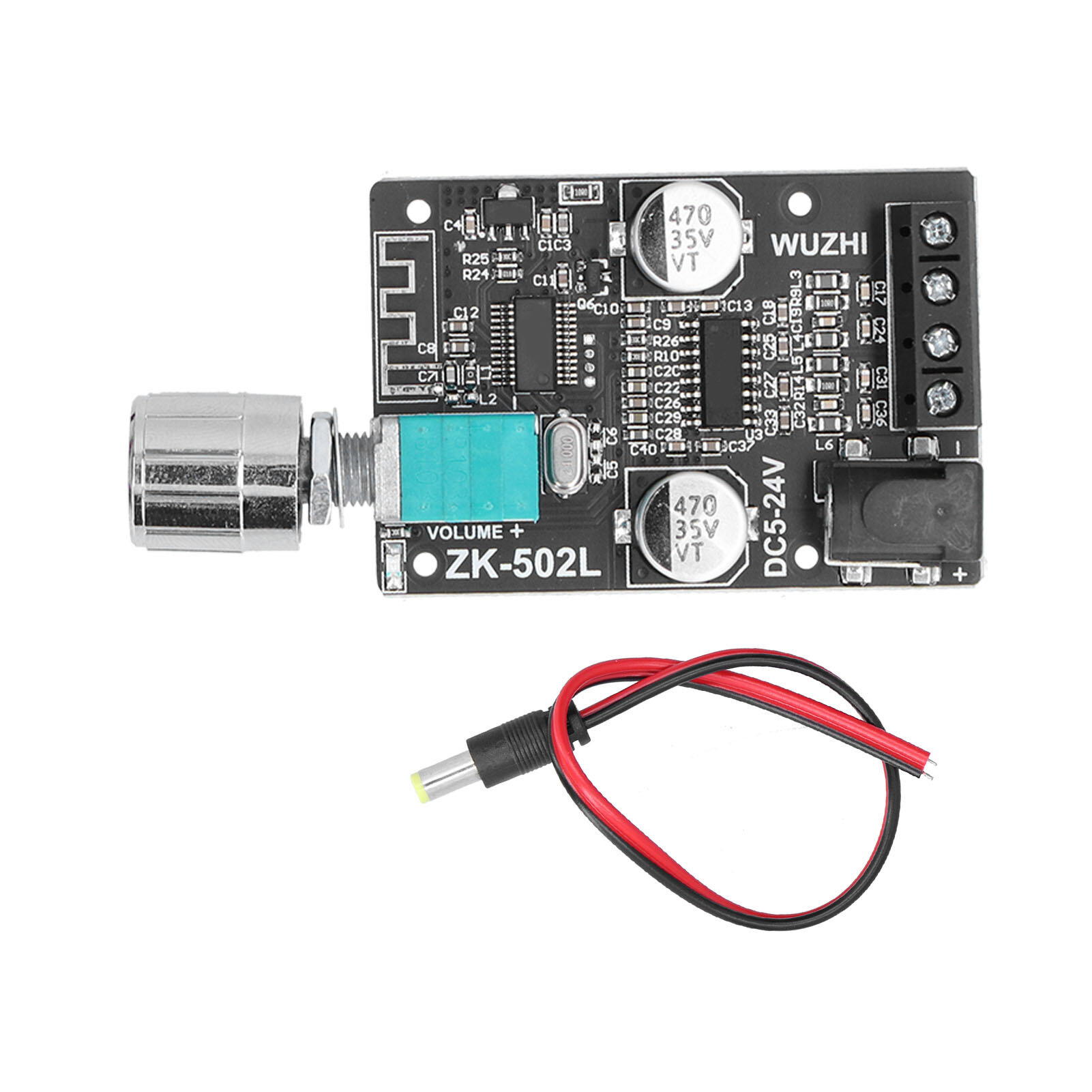 Модуль аудиоусилителя Mini 50W двухканальный стерео 502L 5.0 беспроводной динамик плата усилителя для звукорежиссуры