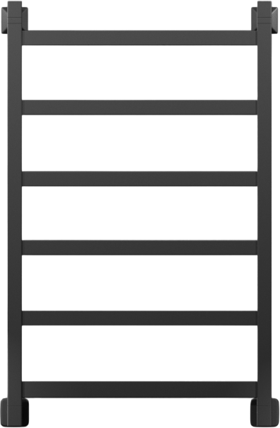 Полотенцесушитель водяной Двин J Plaza, К8 80x50 матовый черный