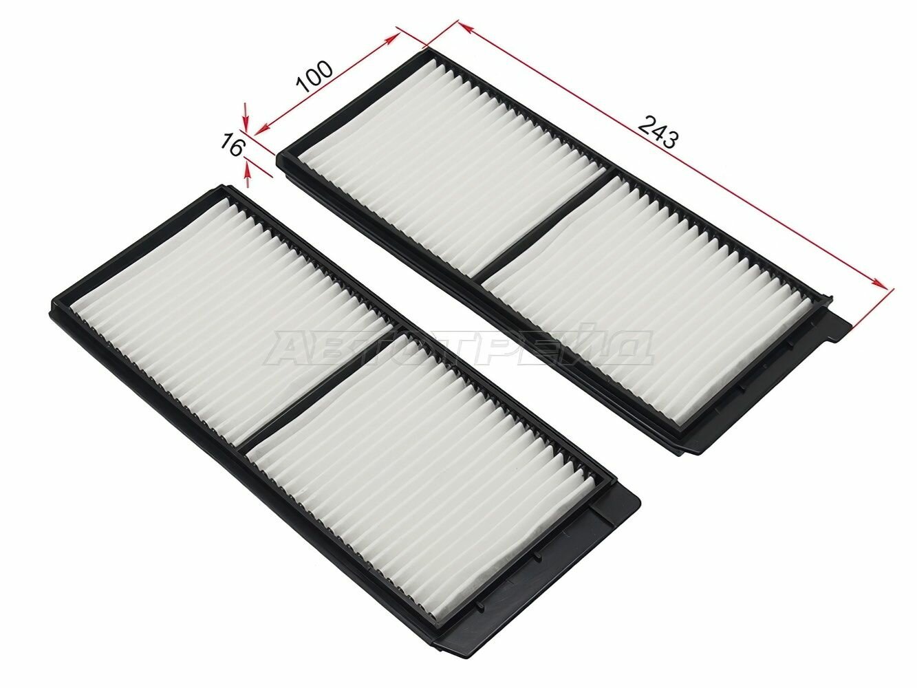 Фильтр салона для Мазда 2, Демио арт STD65161J6X SAT