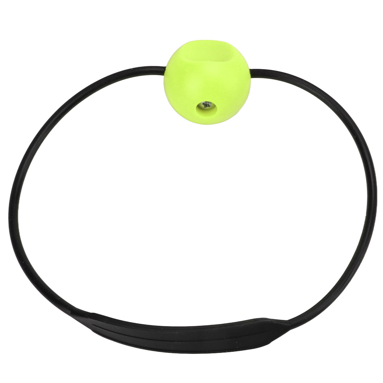 Diving Scuba Tank Cylinder Banger Knocker Ball Underwater Signal Device for Outdoor Sport(Black Strap Yellow )