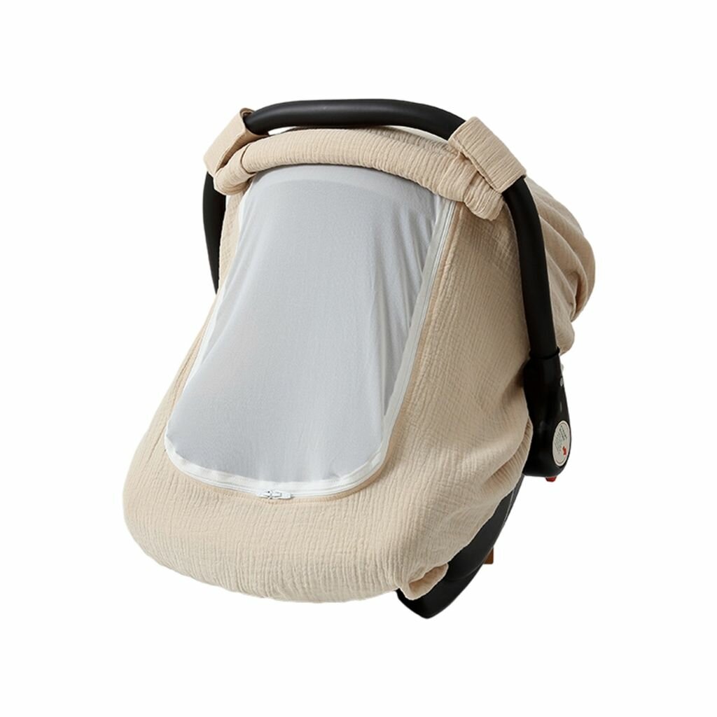 Легкий чехол для автокресла с окнами для наблюдения