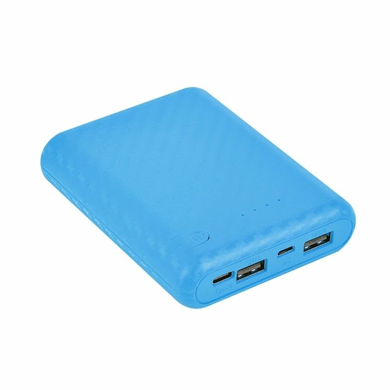 DIY Power Bank Box 4x18650 Внешний корпус батареи с несколькими вариантами цвета в комплект не входит USB-выход 5 В/2,4 А