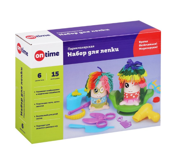 Набор для лепки"Парикмахерская" 45225