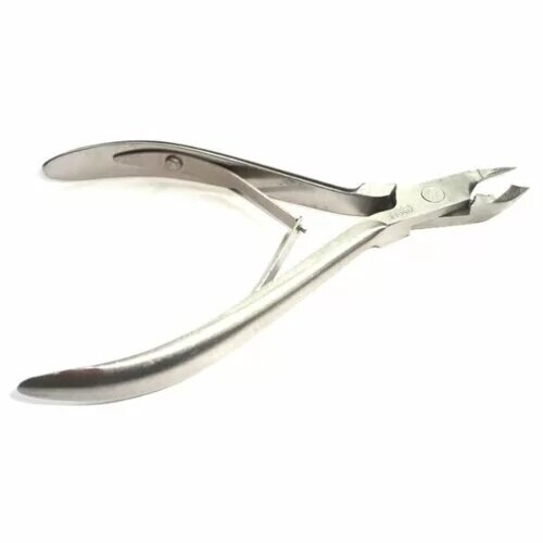 Кусачки маникюрные Zinger Standart, для кожи, с 2-мя пружинами, серебряные