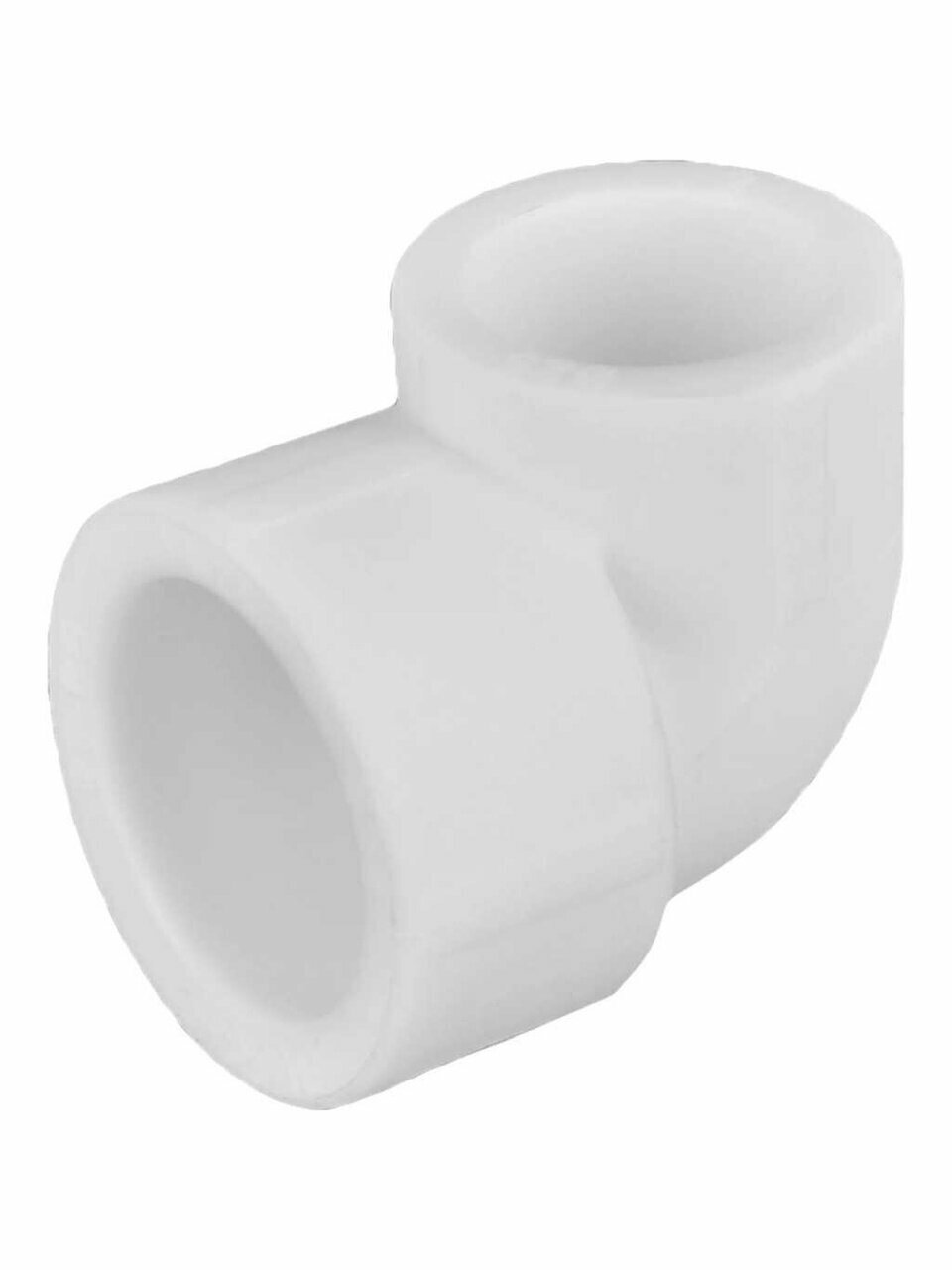 Уголок переходной полипропиленовый Valfex 32x25 мм 90° белый внутренняя резьба Турция