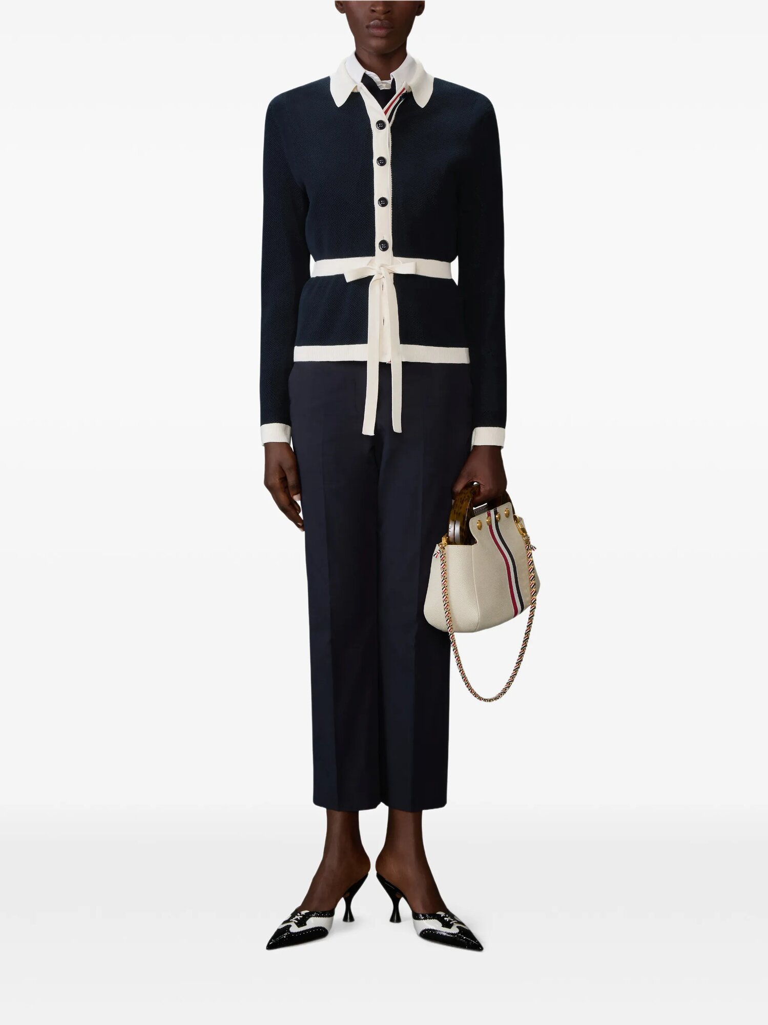 Брюки THOM BROWNE, размер 44, blue — фото 1