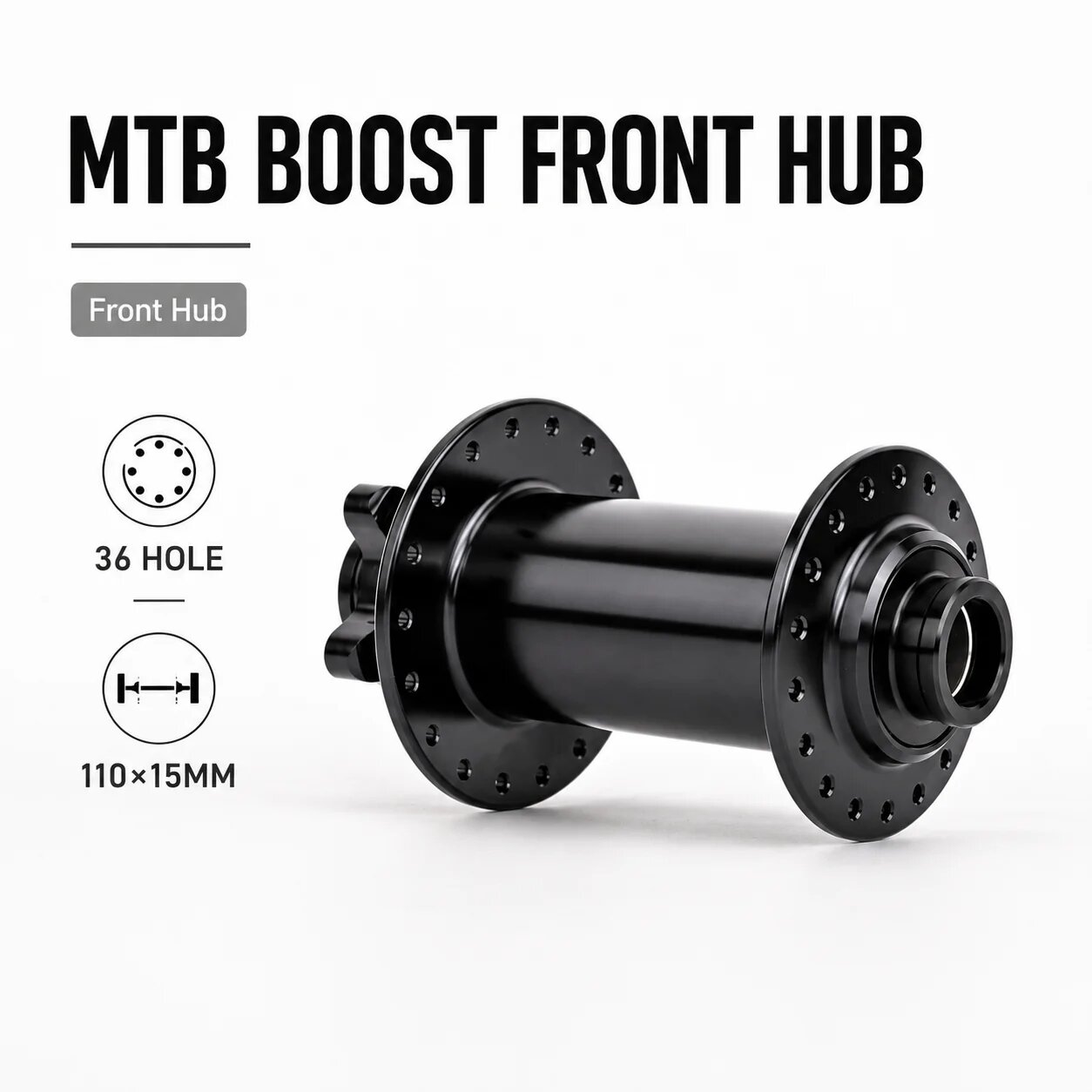 GOLDIX M370 Втулка для горного велосипеда 36H Front 110x15