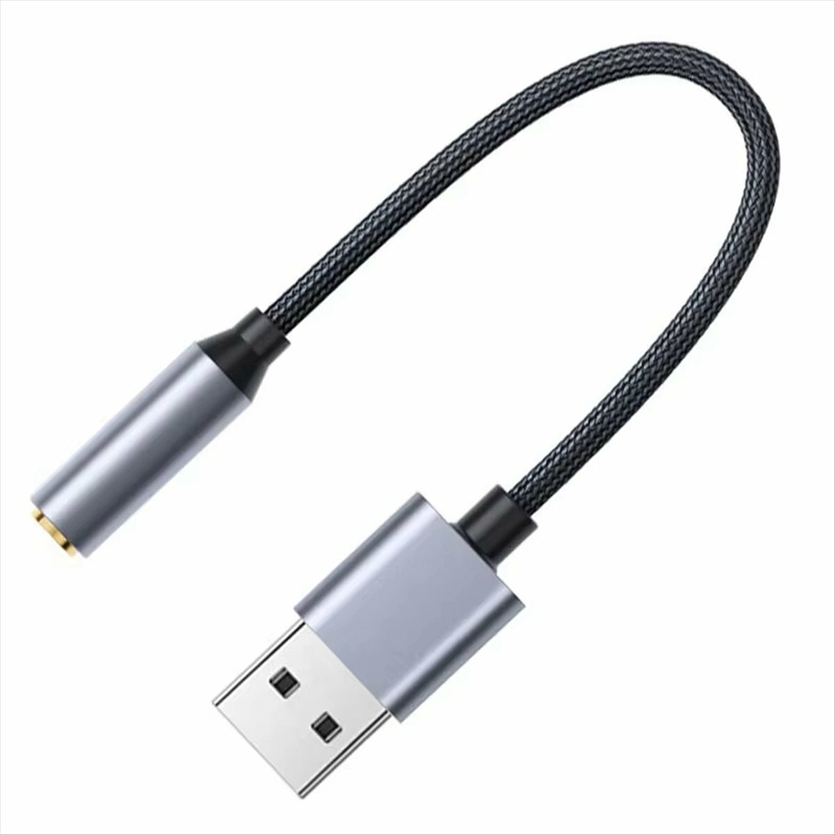 Аудиоадаптер USB - 3,5 Мм, Аудиоразъем B — фото 1
