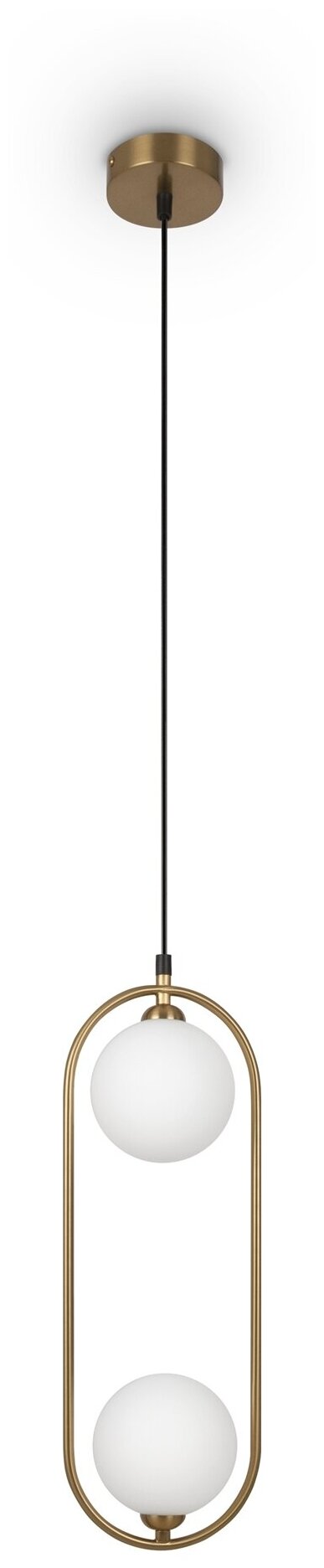 Светильник Maytoni Ring MOD013PL-02BS1, латунь, G9, 25Вт, IP20, Германия