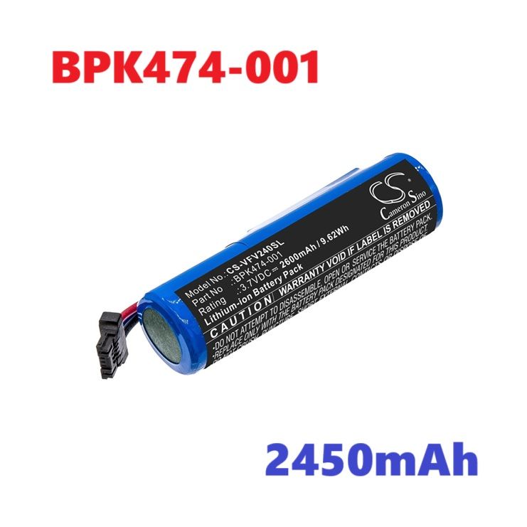 Аккумулятор BPK474-001 3.7V 2450mAh литий-ионный, батарейка CS-VFV240SL для терминала Pos Verifone SW-V240M Plus, 3GBWC батарея аккумуляторная BPK474-001-01-A