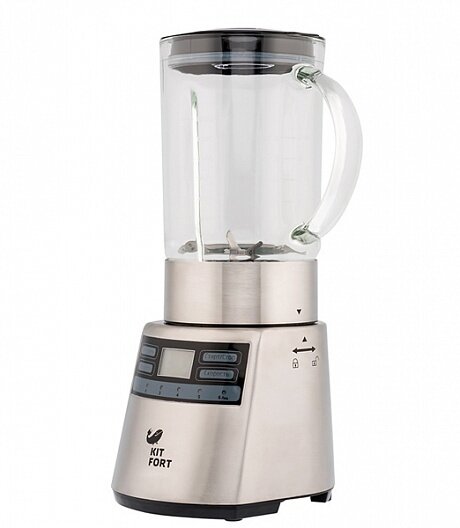 Блендер стационарный Kitfort КТ-1301 1000Вт серебристый