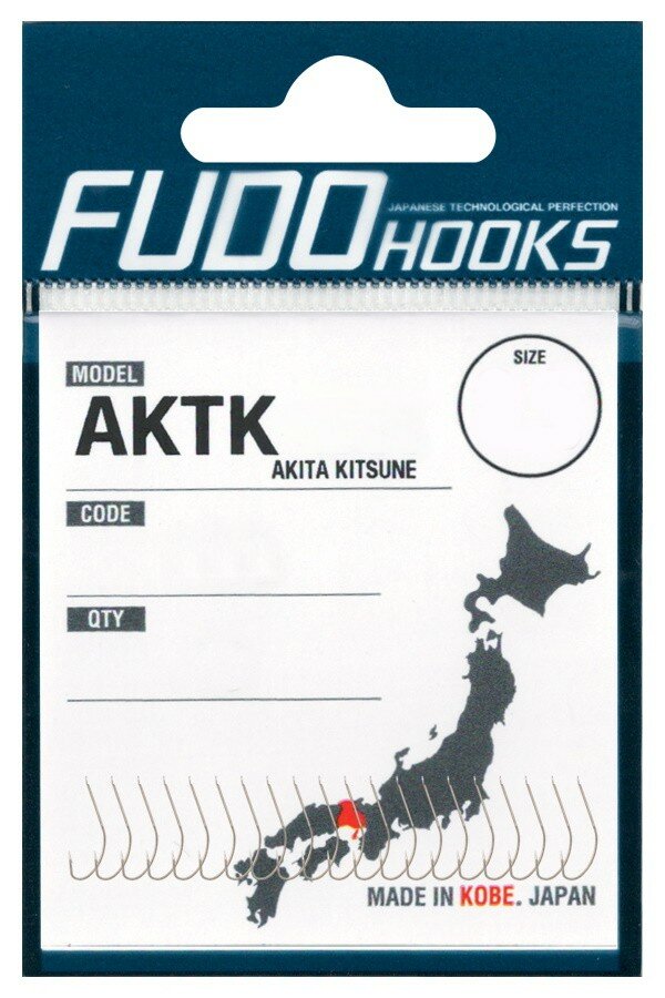 Fudo Akita Kitsune AKTK-BN 1401 BN №6 крючки для ловли на спиннинг для морской рыбалки