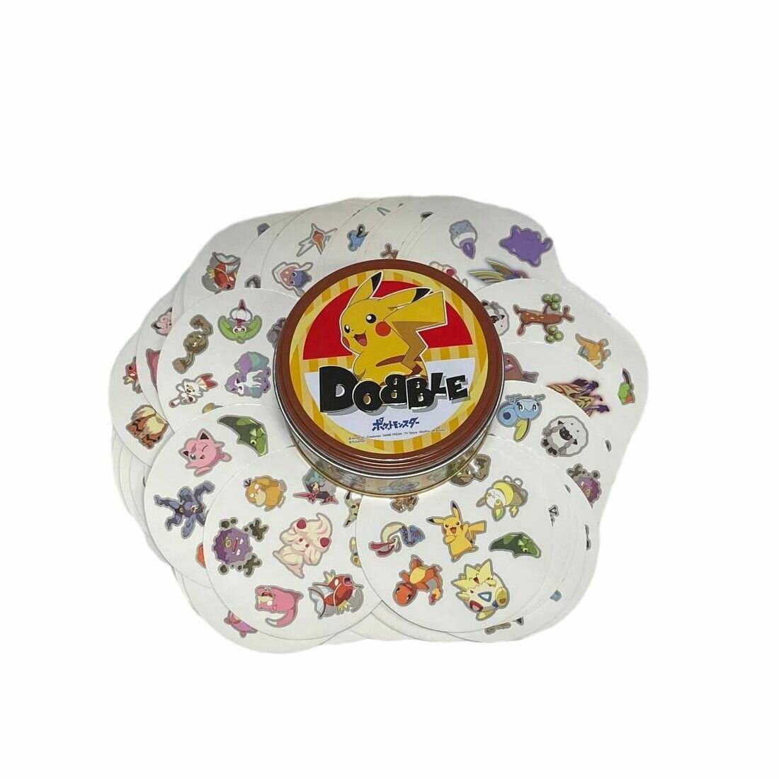 Настольная игра Dobble/Spot it! по мотивам аниме "Pokemon" ("Покемон ...