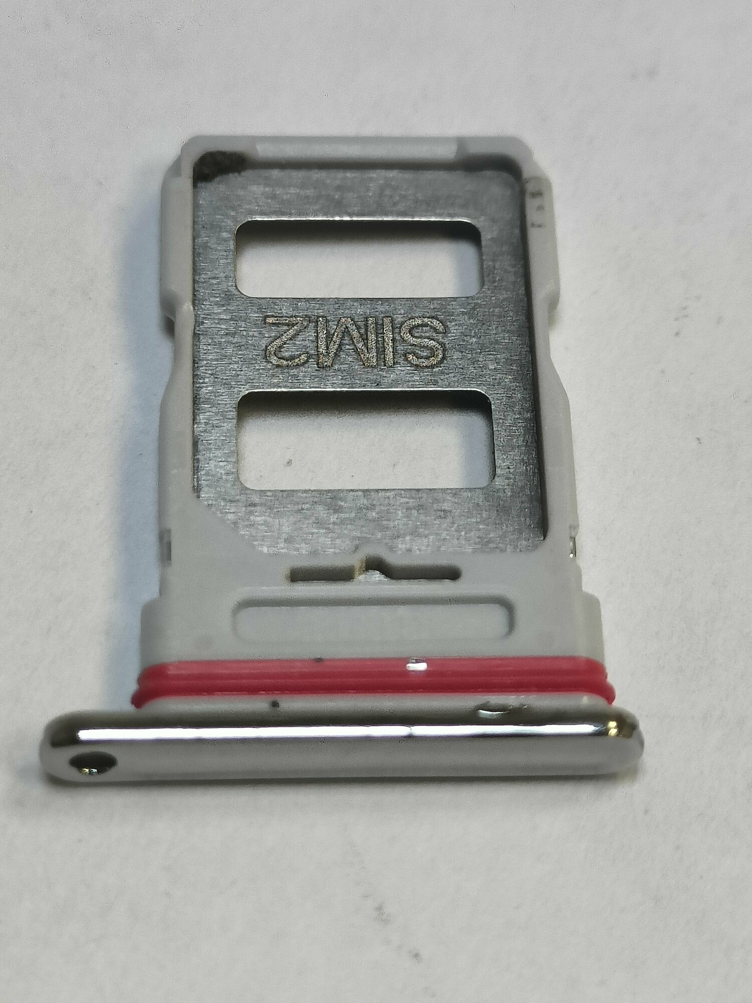 Сим лоток для xiaomi poco f3 белый