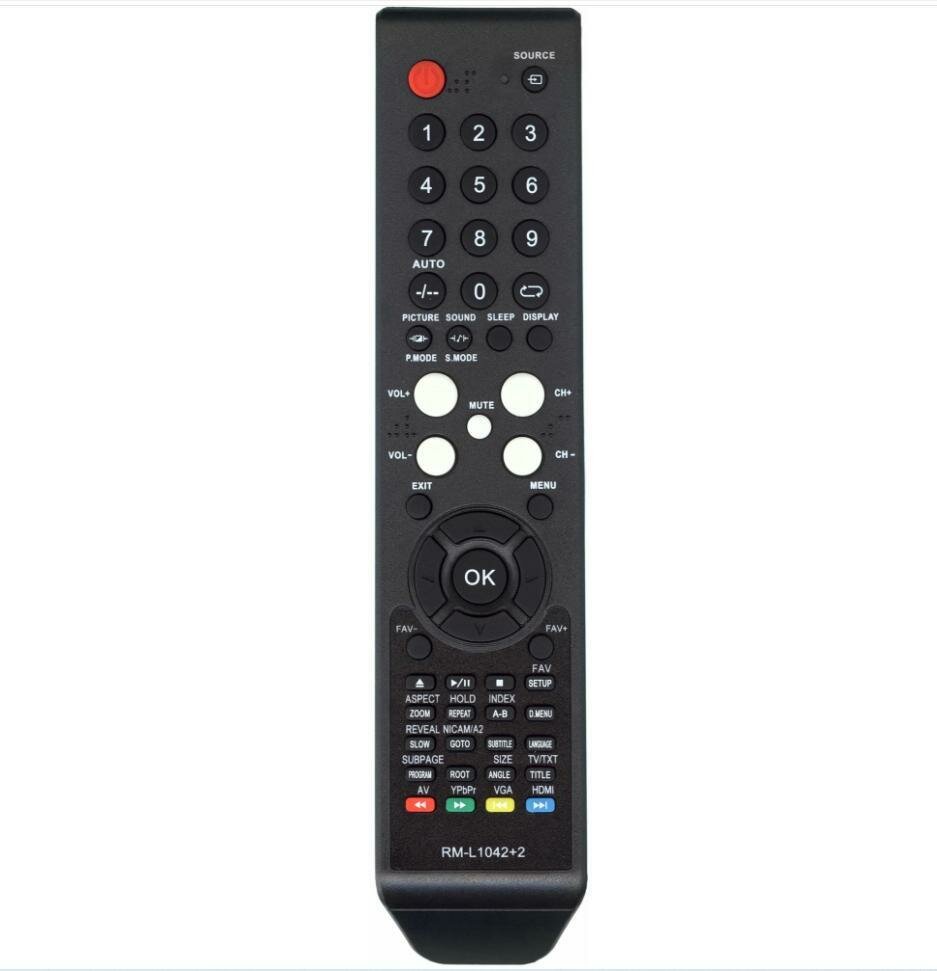 Пульт RM-L1042+2 Supra+Fusion Универсальный (HRM1446) (черный)