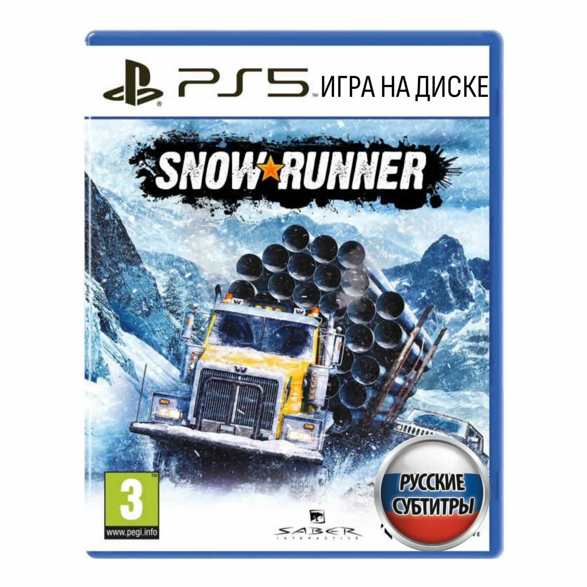 Игра SnowRunner (PlayStation 5, Русские субтитры)