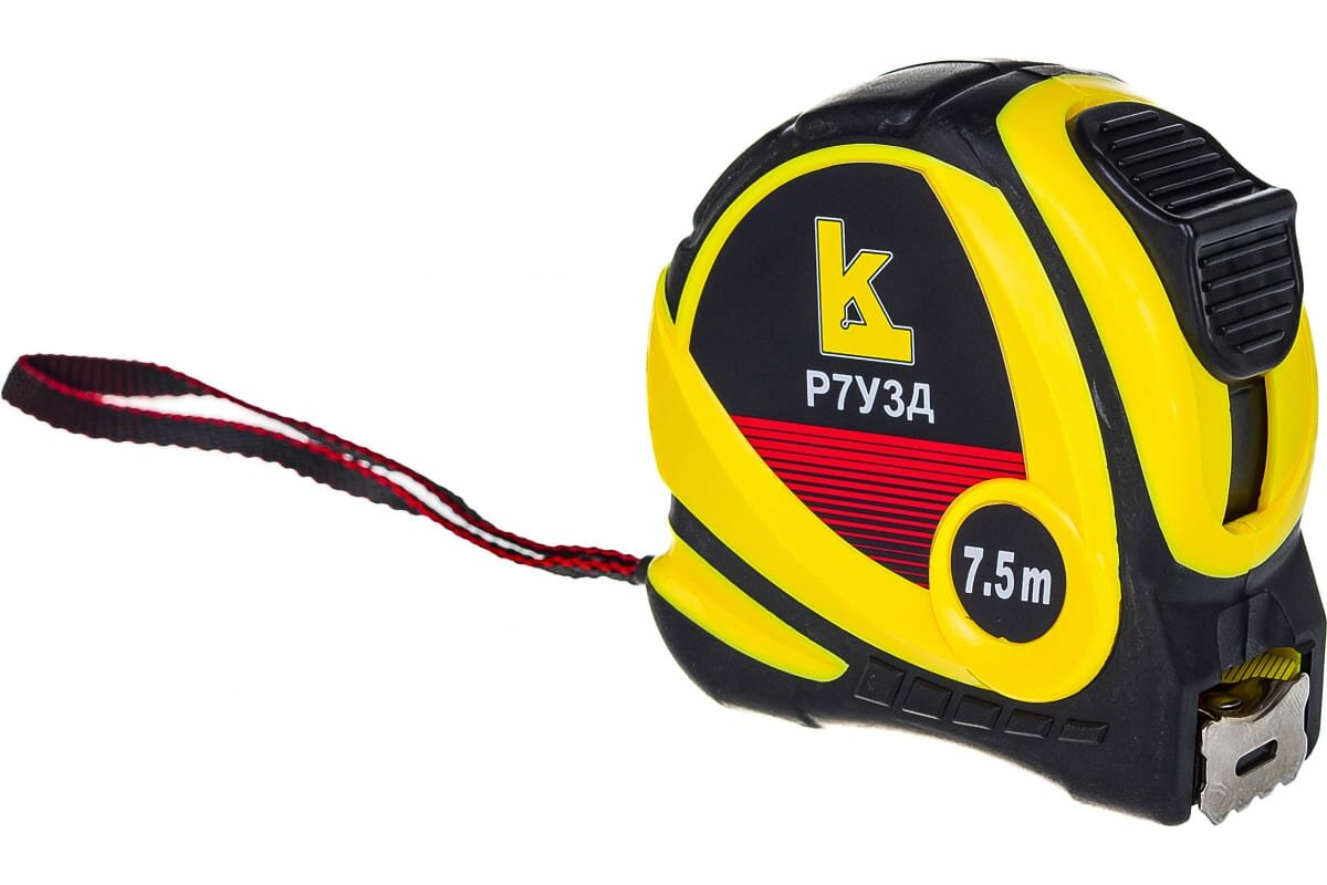 Калиброн Р75УЗД обрезная рулетка 7,5 м КЛБ, госреестр № 71665-18/717588 для монтажа