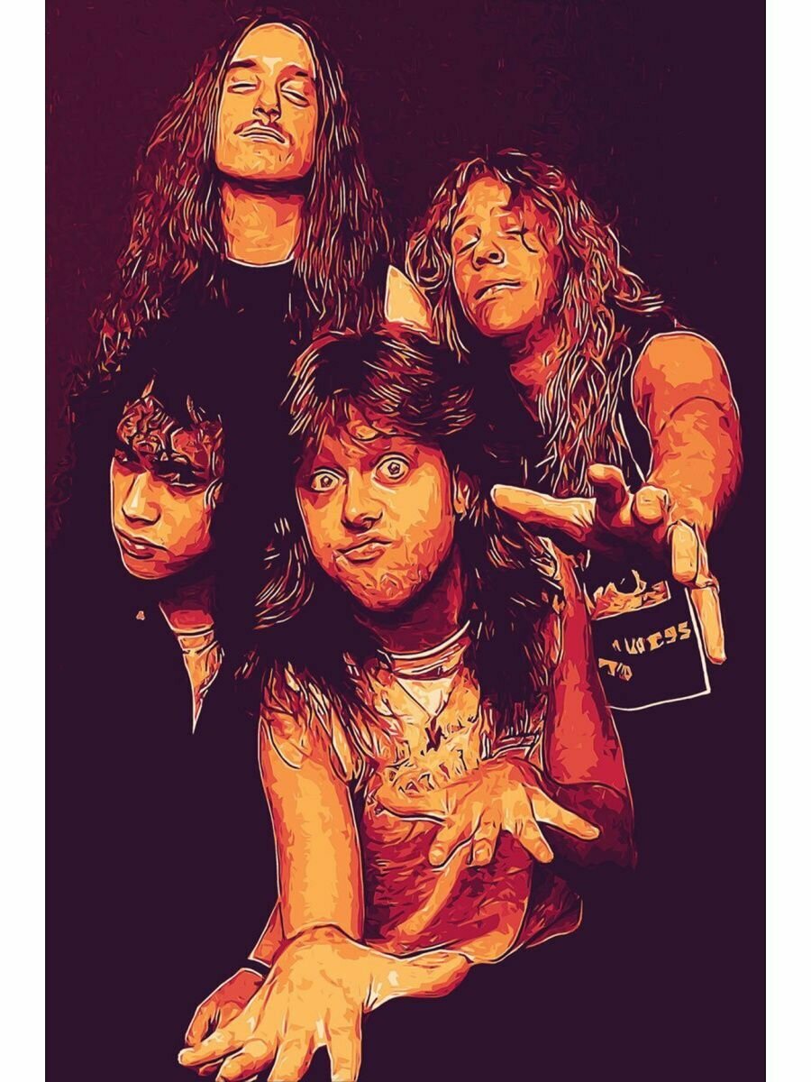 Постер "Rock Bands. Metallica"