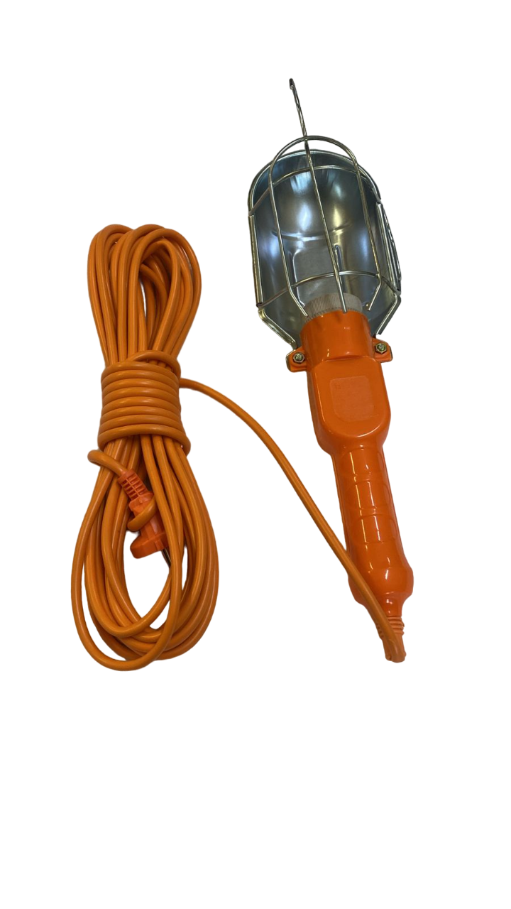 Лампа переносная 10 м 220V (с вкл)