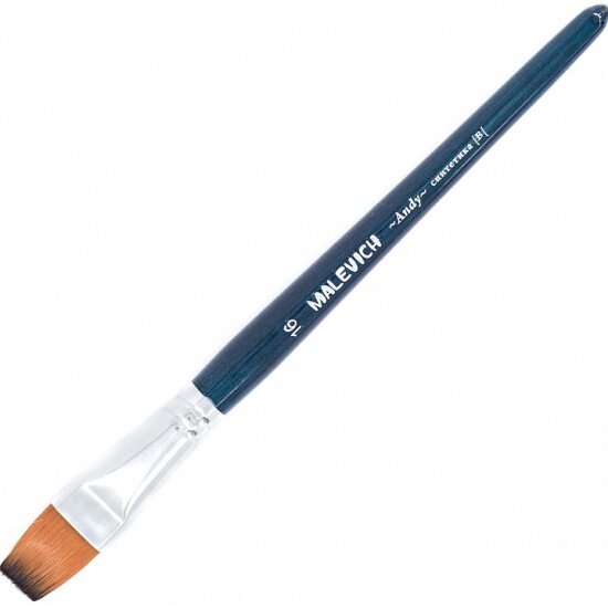 Кисть Малевичъ из синтетики Andy, плоская №16