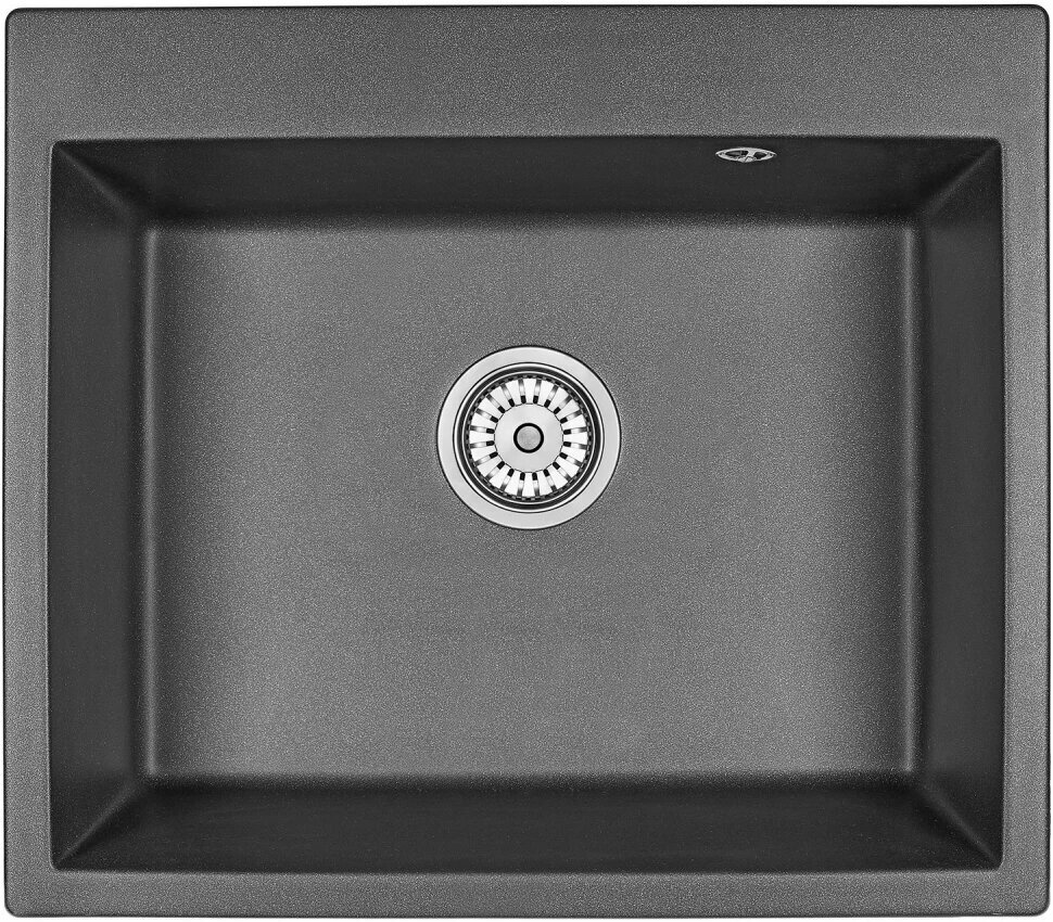 Кухонная мойка Granula 6001, чёрный