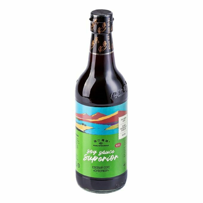 SOY SAUCE SUPERIOR, Pearl River Bridge (соевый соус супериор), стекло, 500 мл.