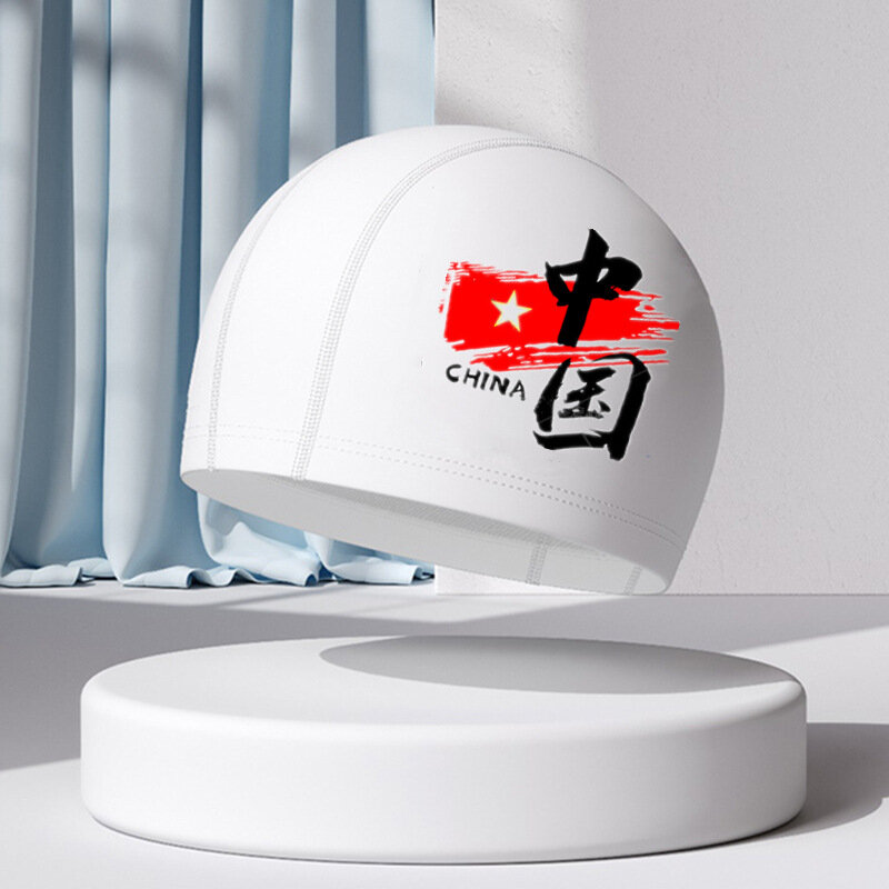 Шапочка для плавания "Астронавт", водонепроницаемая, с индивидуальным логотипом