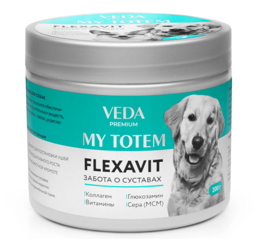 MY TOTEM FLEXAVIT для суставов для собак, 200г